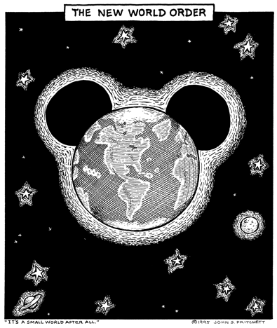 The New World Order, or It's a small world after all, Disney, ABC ...